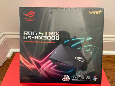 Brand New- ASUS ROG STRIX GS-AX3000 WiFi 6 Dual Band Gaming Router | eBay