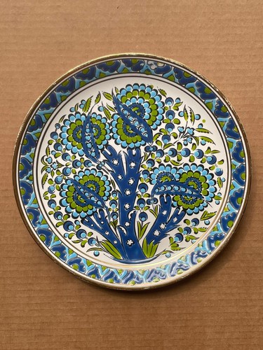 Apollon Keramik Archangelos Rodo Greece Hand Made Ceramic Floral Plate ...