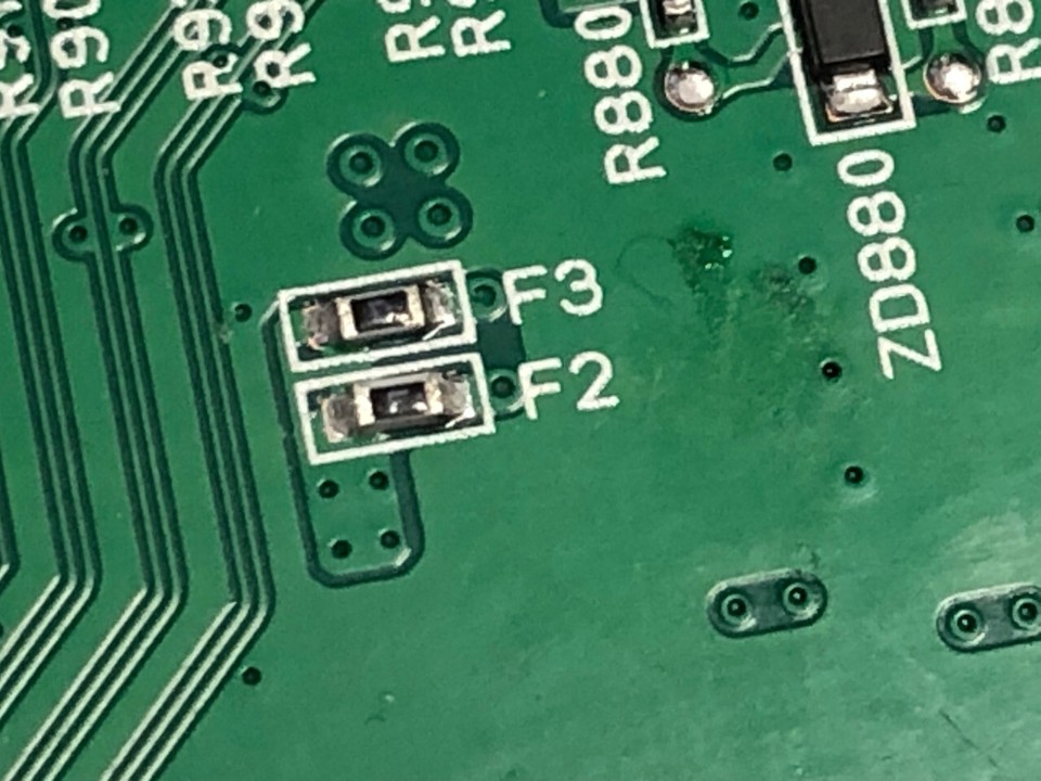 F1 Fuse (also F2, F3...) for Epson Mainboard - Fix Error 0x9A or 031006 ...