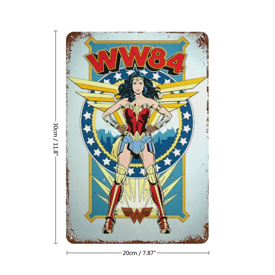 Wonder Woman Metal Sign Home Room Wall Art Gift Novelty Decoration | eBay