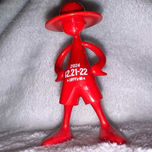 Luffy's Prototype Figure 1/20 Scale Red One Piece Anime Manga ...
