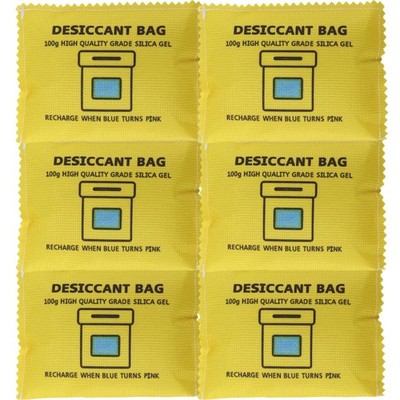 100g Rechargeable Desiccant Silica Gel Beads Pack Lab Desiccants Bag ...