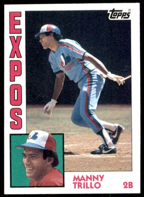 1984 Topps Manny Trillo Montreal Expos #180 | eBay