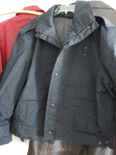 Blauer Jacket Men 48L Black 6120 Bomber 3 Season Police gore-tex | eBay