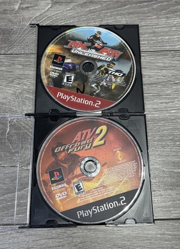 MX Vs ATV Unleashed + Offroad Fury 2 Mint💿! PlayStation 2 PS2 Bundle ...