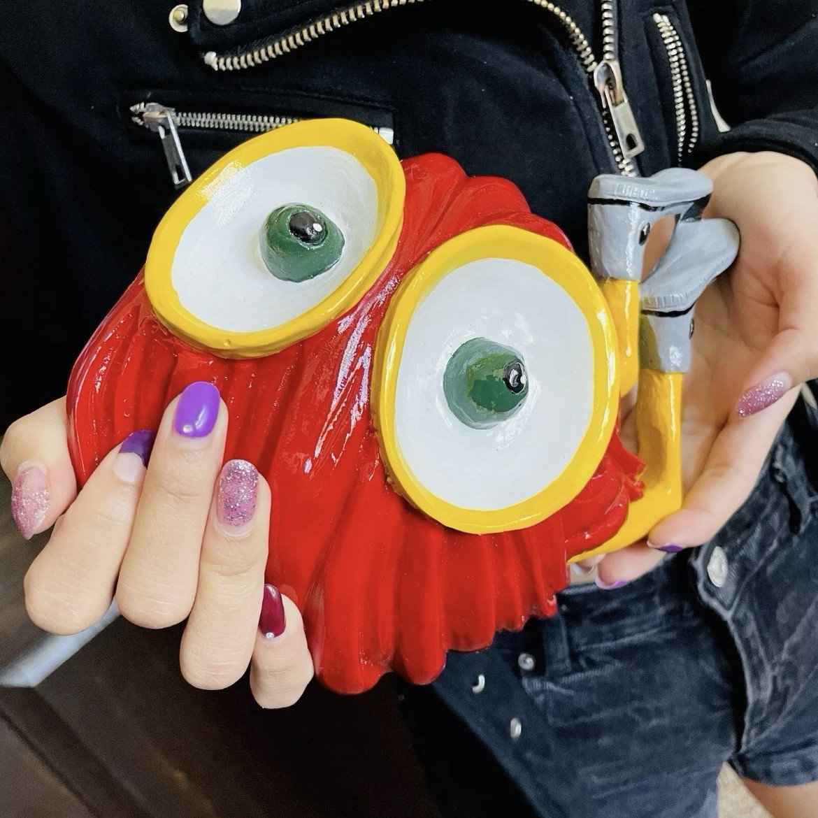 🍔 NOS Vintage McDonalds Statue Fry Guys Goblins Playland Sign Plaqueの ...