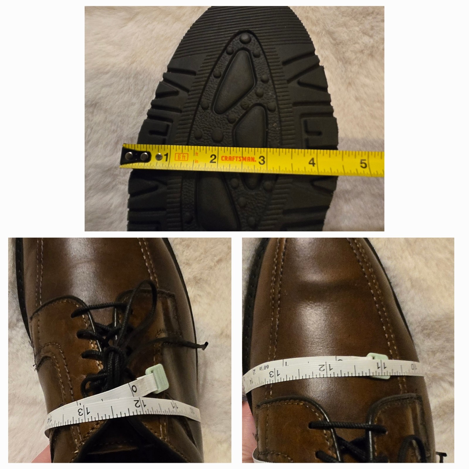 Allen Edmonds Wilbert Brown Split-Toe Bulcher Men's Shoe Size 12 A ...