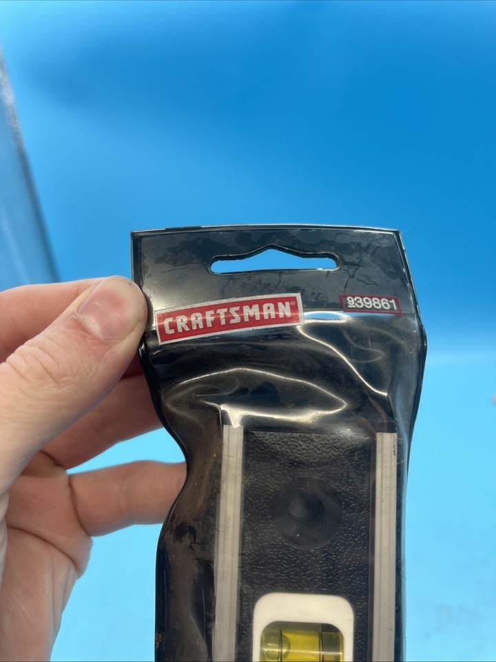 Craftsman 12” Inch Magnetic Tool Box Level Wall Level Made In U.S.A ...