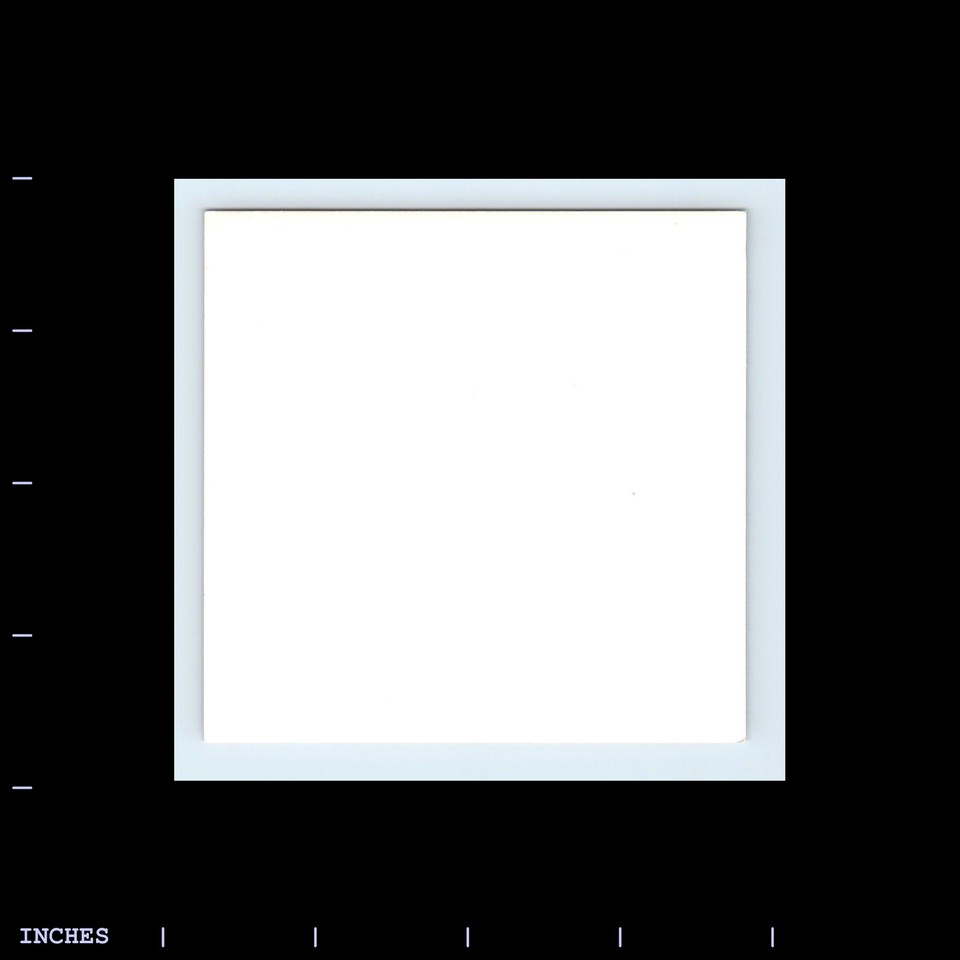 Old Vintage Square Color Photo SOLO GIRL CHRISTMAS TREE SANTA CLAUS ...