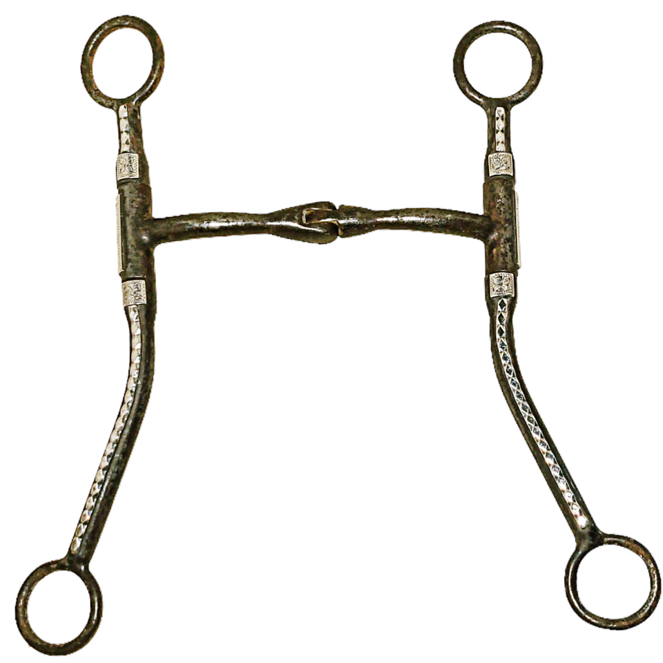 Ray Maheu Mahue Engraved Sterling Silver Dotted Dot Hinged Mouth ...