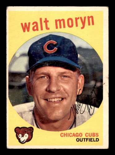 1959 Topps Baseball #488 Walt Moryn GD *e2 | eBay
