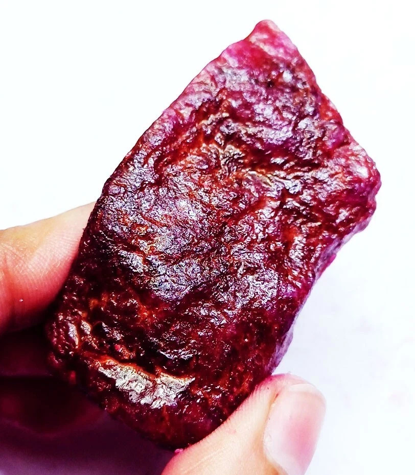 Natural Red Beryl (Bixbite) Rough 253.40 Ct Certified Loose Gemstone ...