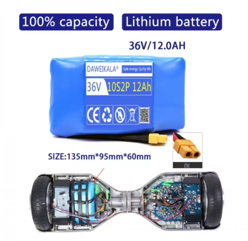36V 42V 6000mAh 12000Mah Rechargeable Li-Lon Battery Pack Charging ...