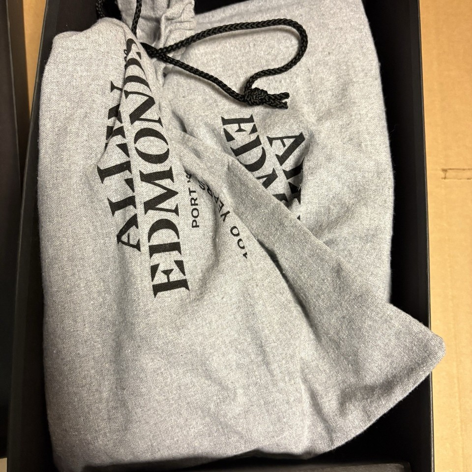 New Allen Edmonds Patton Weatherproof Brown Chromexcel CapToe Boot Mens ...