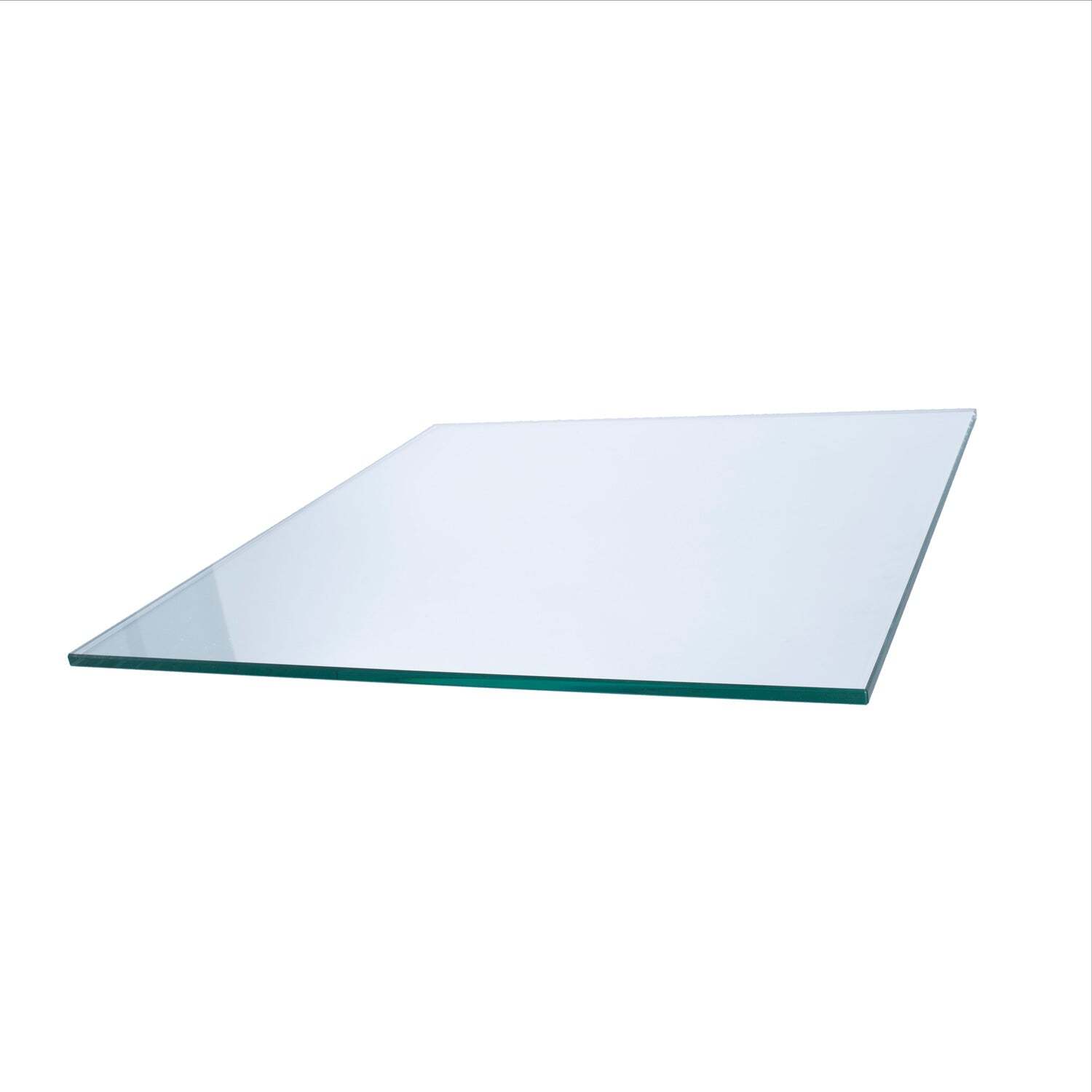 40" Square Clear Tempered Glass Table Top By Spancraft Glass for sale ...