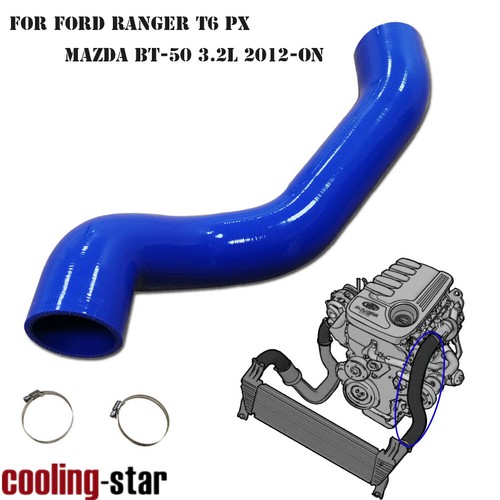 Cold Side Intercooler Hose Pipe For FORD RANGER T6 PX Mazda BT-50 3.2L ...