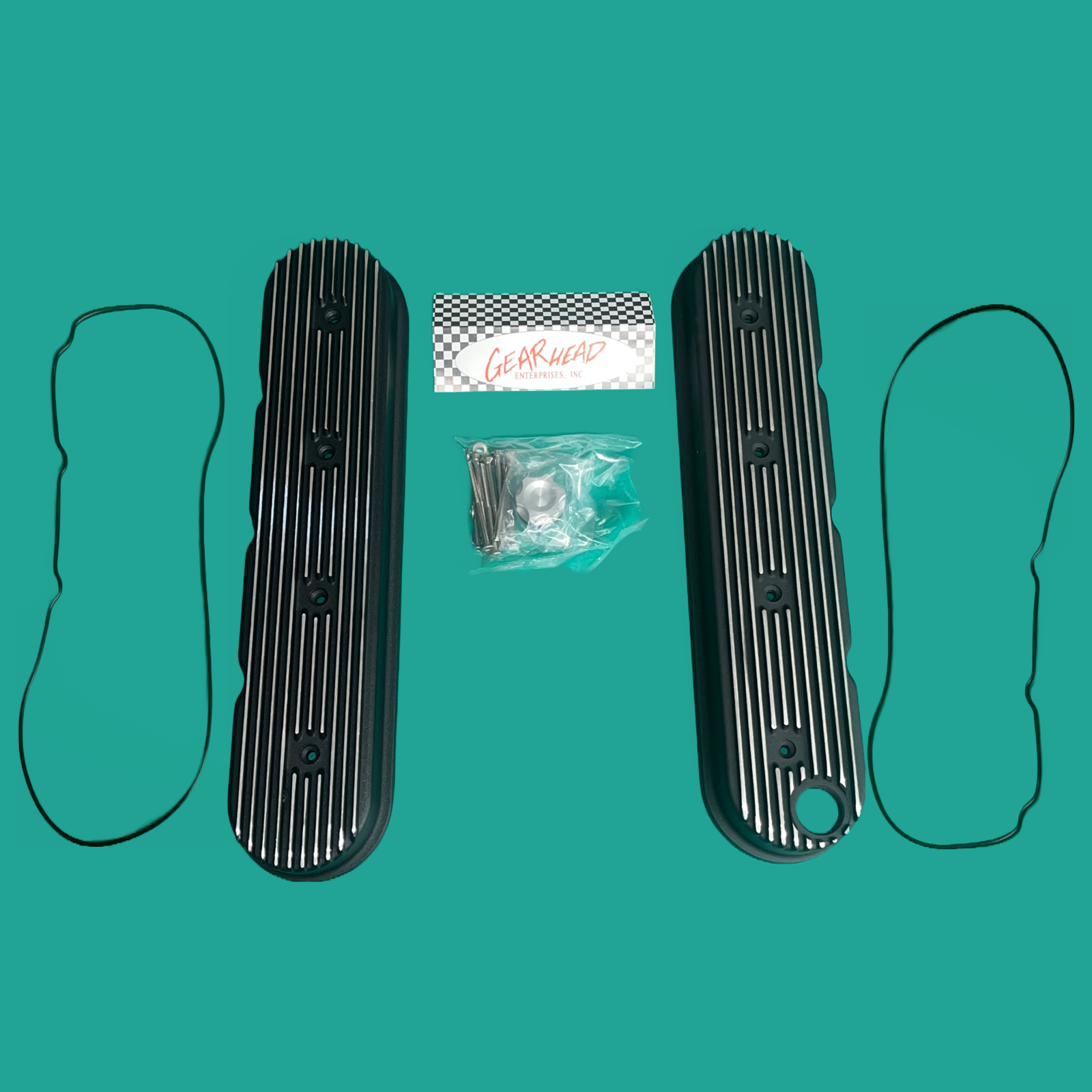 LS1 LS2 LS6 BLACK Fabricated Valve Covers NO Coil Mount Stands LS-1 2.5 ...