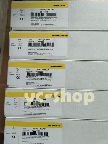 1pc TURCK TBEN-L5-16DXP new Multiprotocol I/O module Fast Shipping via ...