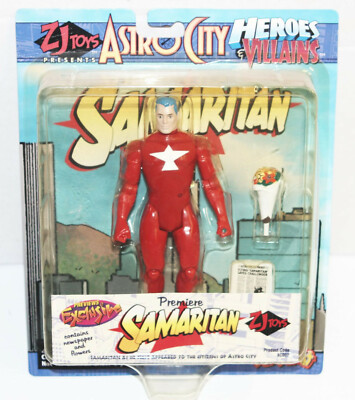 Astro City Heroes & Villains Premiere Samaritan Figure 1998 ZJ Toys ...