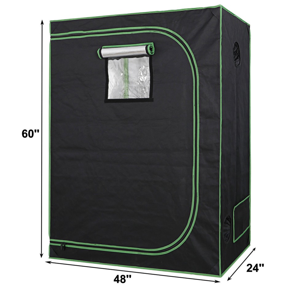 2x2/2x4/4x4 Grow Tent Hydroponic Mushroom Grow Tent Kit w/Observation ...