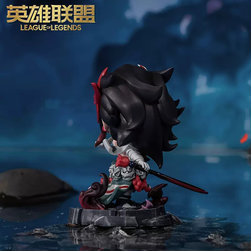 Original League of Legends The Unforgotten Yone PVC Collectibles Figure ...