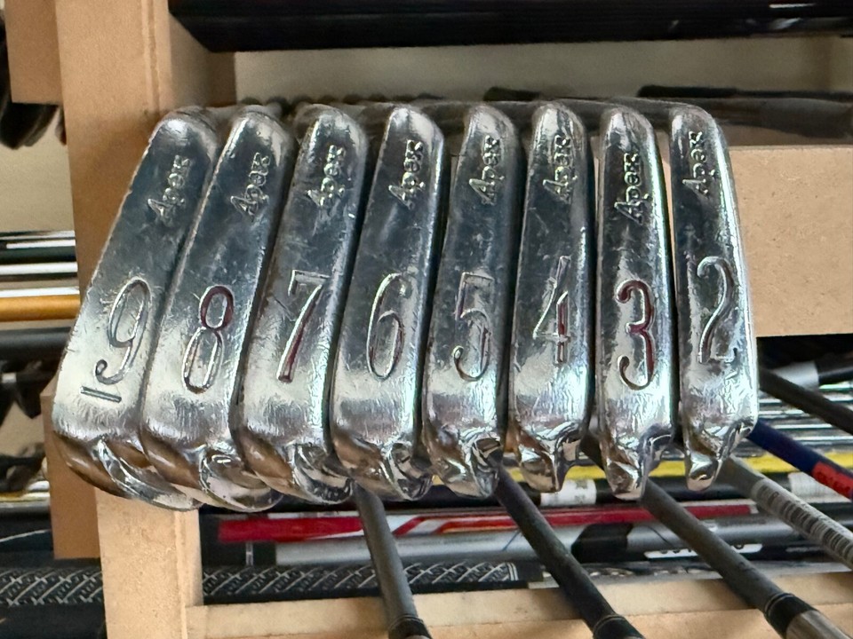 Ben Hogan Apex Forged Irons 2-9 Hogan Apex #4 Stiff Flex Steel Shafts ...