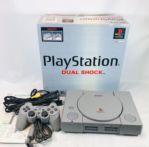 Sony PlayStation 1 PS1 SCPH-7000 Console Controller Full Box Japanese ...