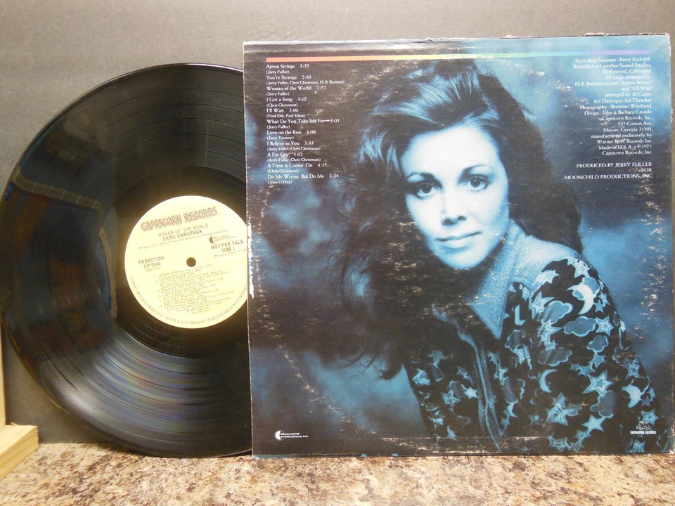 Chris Christman: Woman Of The World, 12" LP VG (S) | eBay