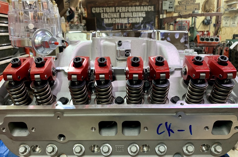 Performance 350 383 Full sbc top end Kit Retro Roller Camshaft Kit | eBay