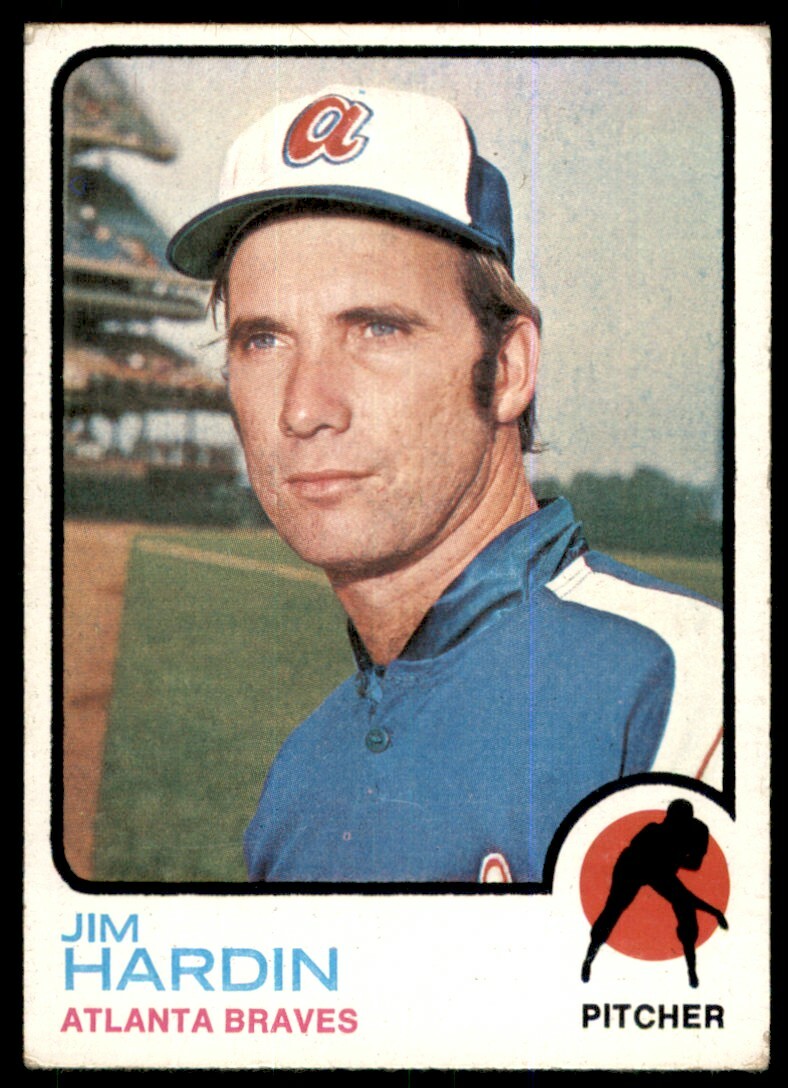 1973 Topps Jim Hardin Atlanta Braves #124 | eBay