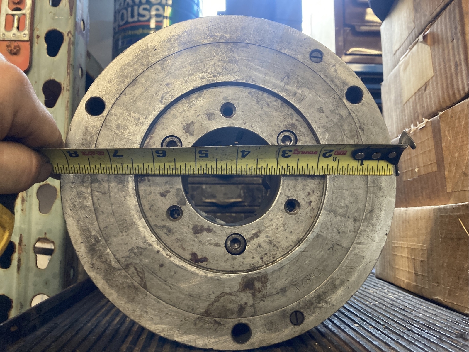 8-1/4” 2pc 3 Jaw Milling Machine Rotary Table / Super Spacer Metal ...