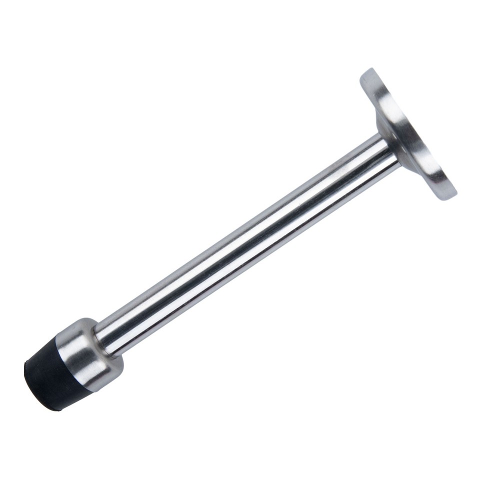 Door Stopper Stop Bathroom Glass Wall Bracket Anti Collision Stainless ...