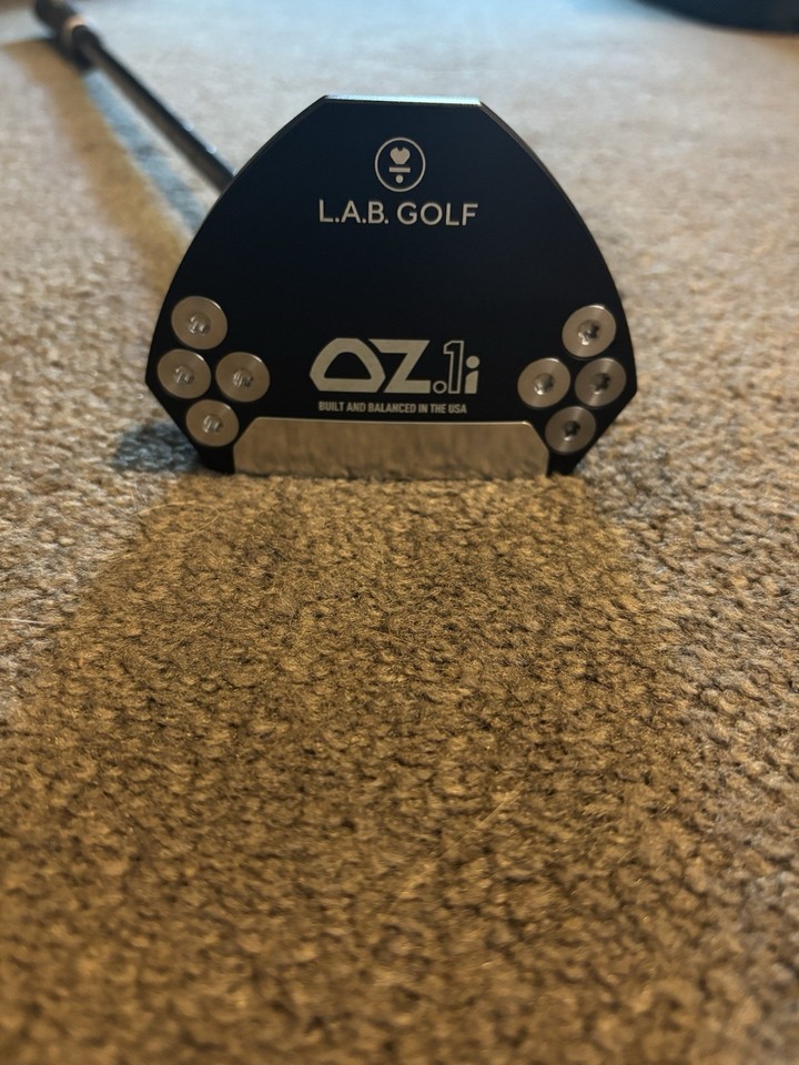 Lab Golf OZ.1i Putter Black, 35" Stock Lab Shaft, 69 Lie, Right-Handed ...