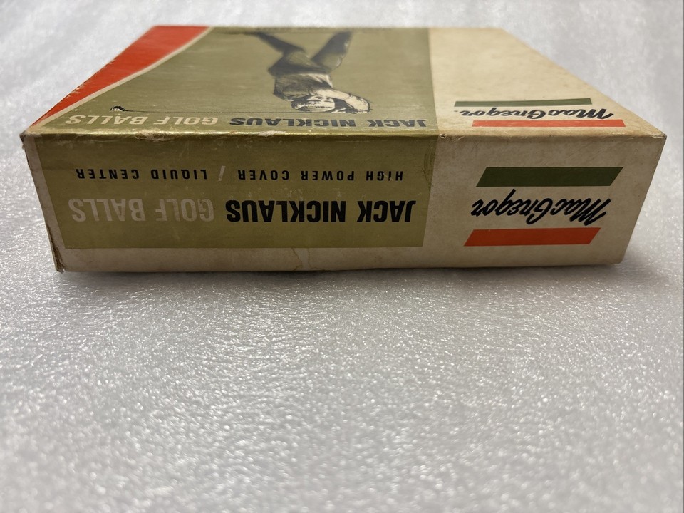 1960’s Jack Nicklaus Golf Ball Champion Crown Liquid Center MacGregor ...
