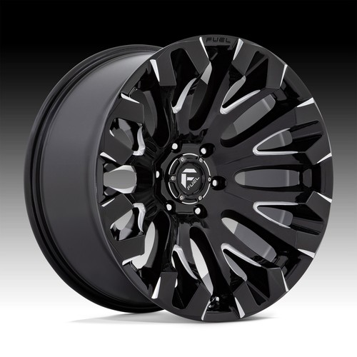 4/Fuel D828 Quake Gloss Black Milled 20x10 8x6.5 -18mm (D82820008247 ...