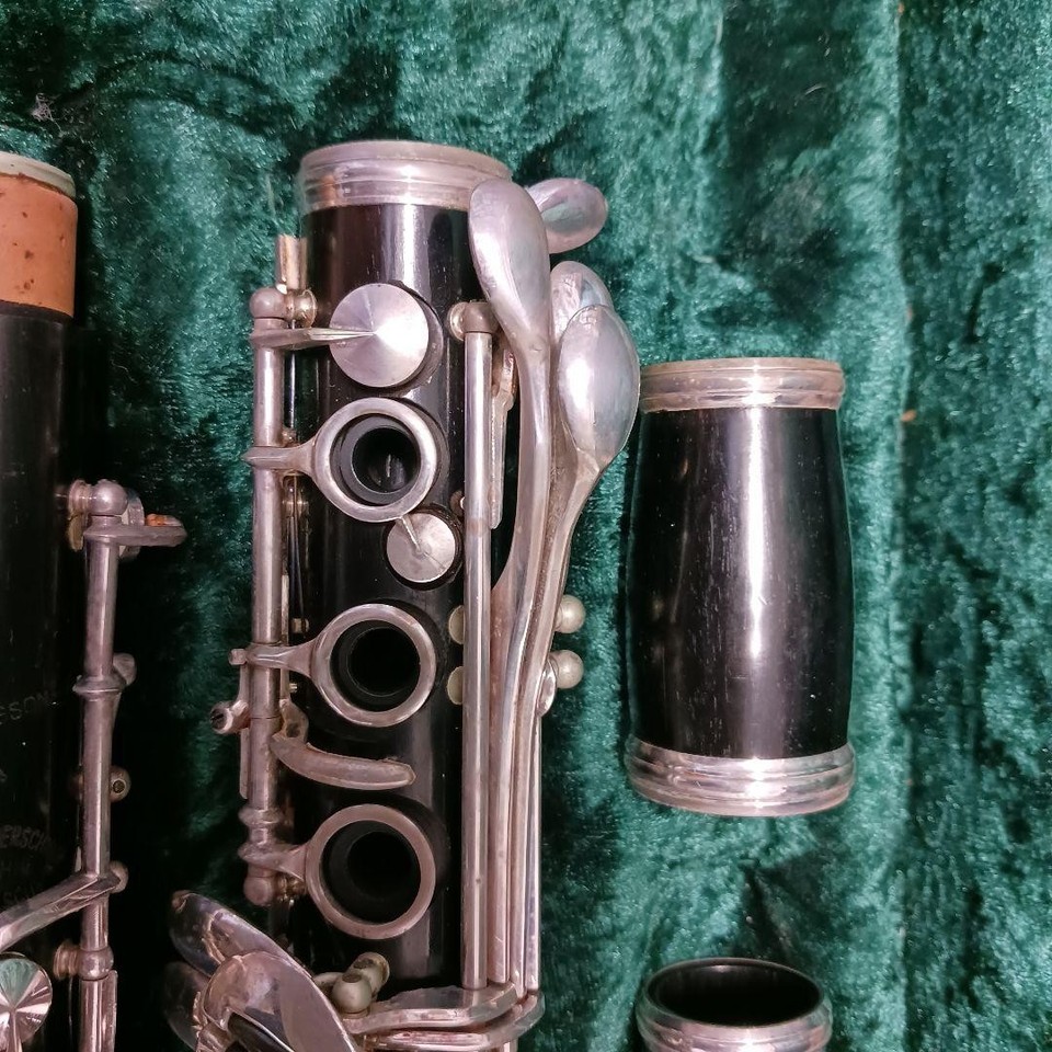 Vintage Karl Hammerschmidt Reformed Boehm B/A Clarinet Professional Set ...