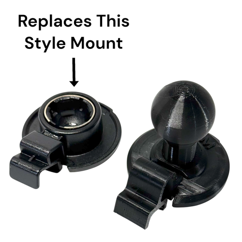 Garmin Drivesmart GPS 1 Inch 25mm RAM Mount Ball Adapter Off-Road ...