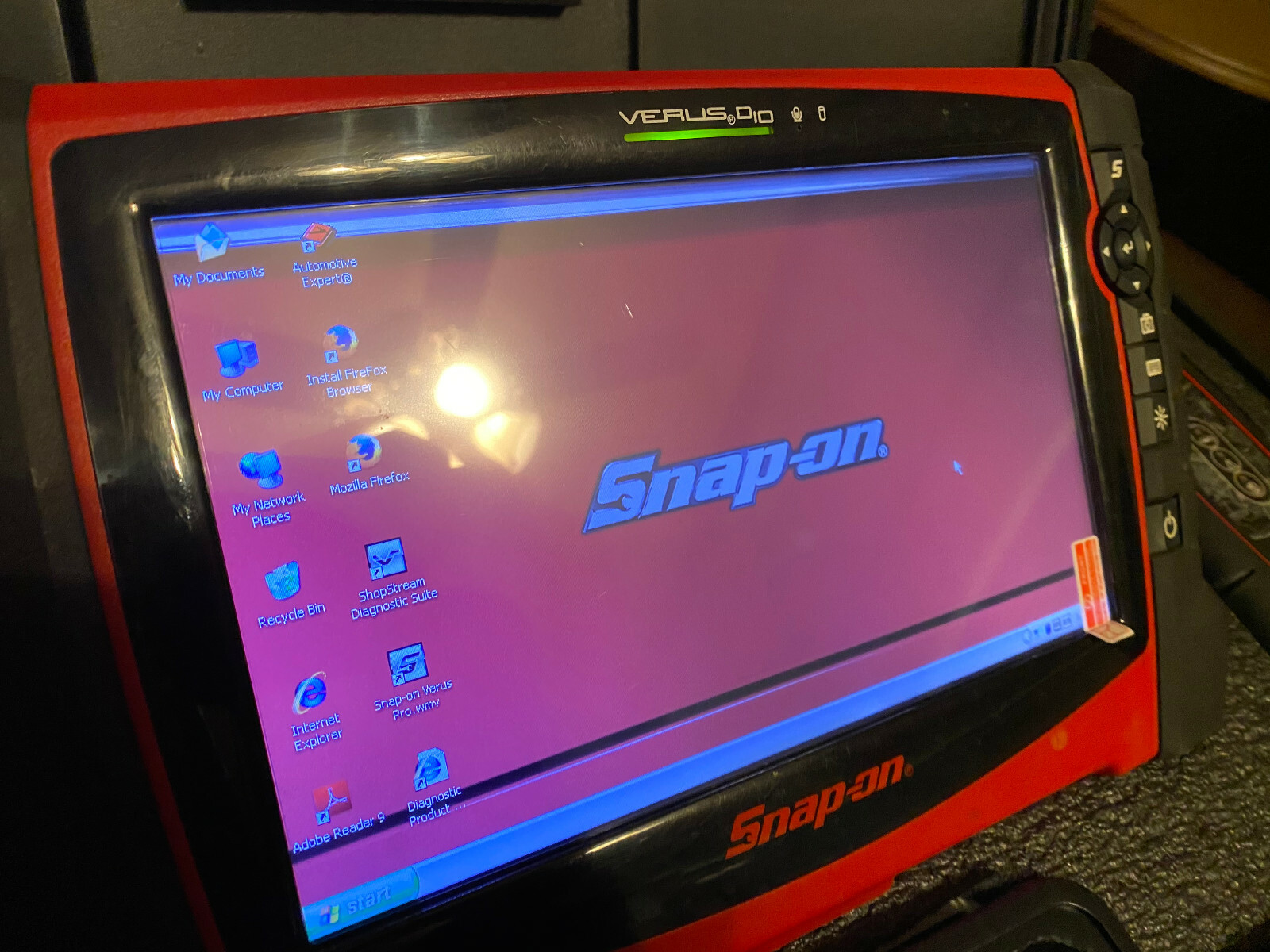 SnapOn Verus Pro D10 Diagnostic Scan Tool EEMS327 Scanner Snap On 20.4 ...