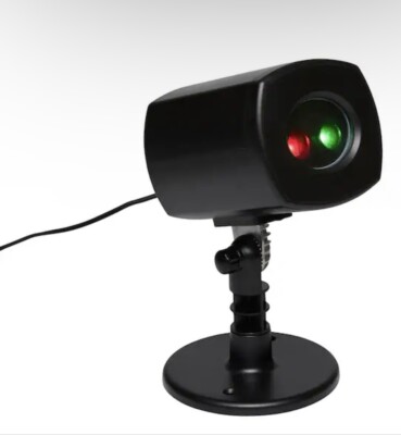 Show Lights Multi-Function Red & Green Laser Christmas Indoor/Outdoor ...