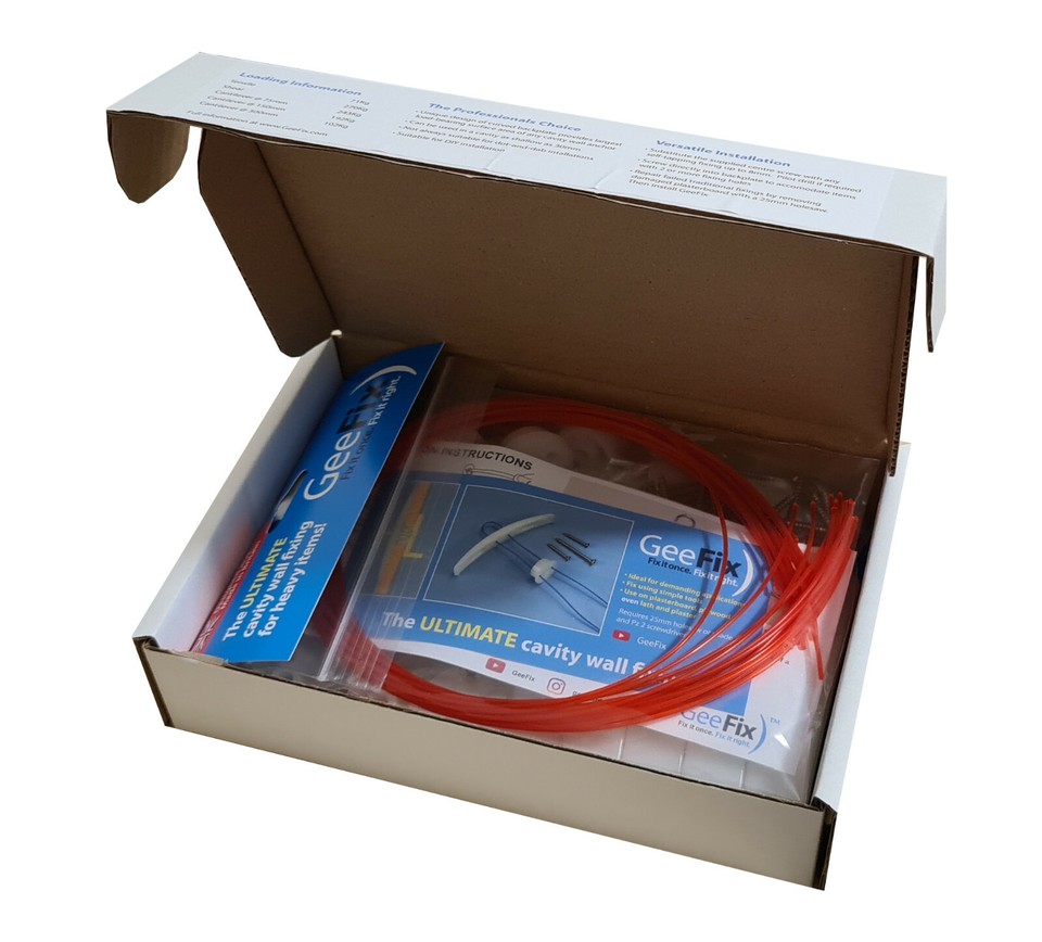 GeeFix - Heavy Duty Plasterboard Fixing (Trade Pack- 25 Fixings) | eBay UK
