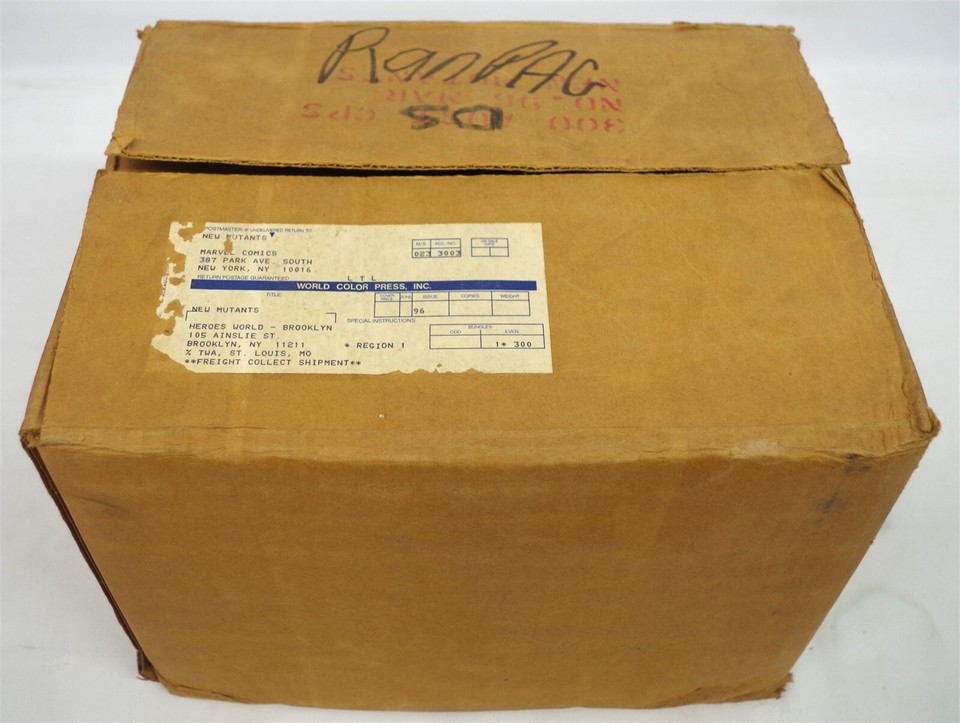 New Mutants #96 (1990) Case Lot of (300) Issues Rob Liefeld Marvel ...