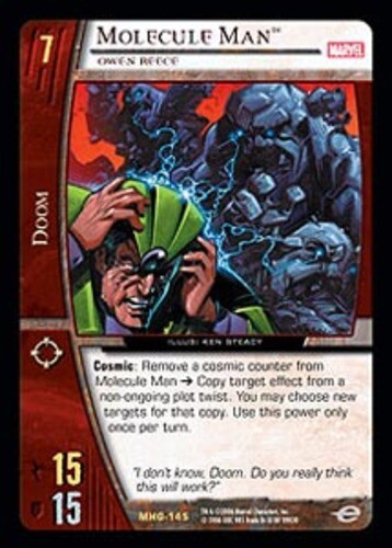VS System: Molecule Man, Owen Reece - Foil [Played] Marvel Heralds of ...