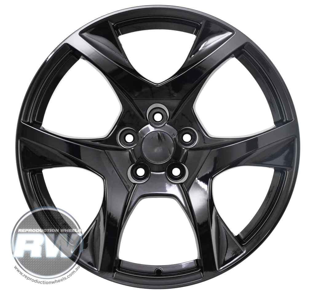 4x VF2 R8 Gloss Black 20inch Staggered Wheel HOLDEN COMMODORE VE VF ZB ...
