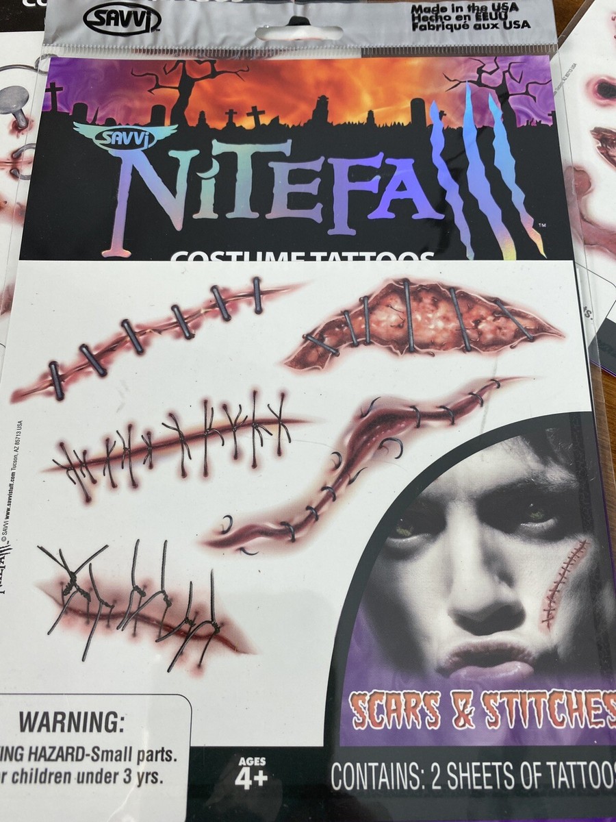 Nitefall Costume Tattoos Halloween En Horror Neptattoo Kopen? Kijk