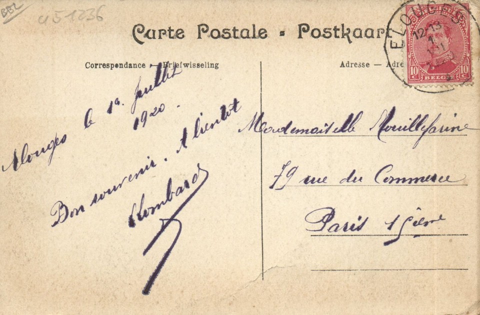 PC BELGIUM MONCEAU-ELOUGES PANORAMA (a51236) | eBay