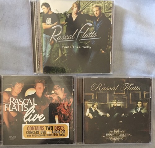 Rascal Flatts Feels Like Today ,live &. Unstoppable 3cd’s | eBay