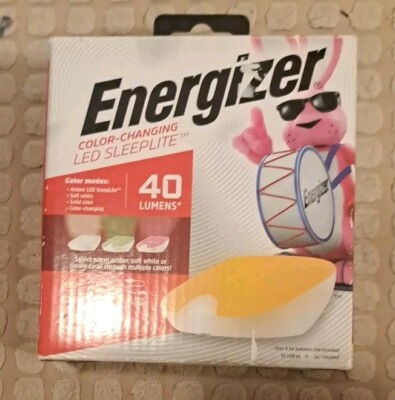 Energizer Color-Changing LED Sleeplite -multiple colors- Battery ...