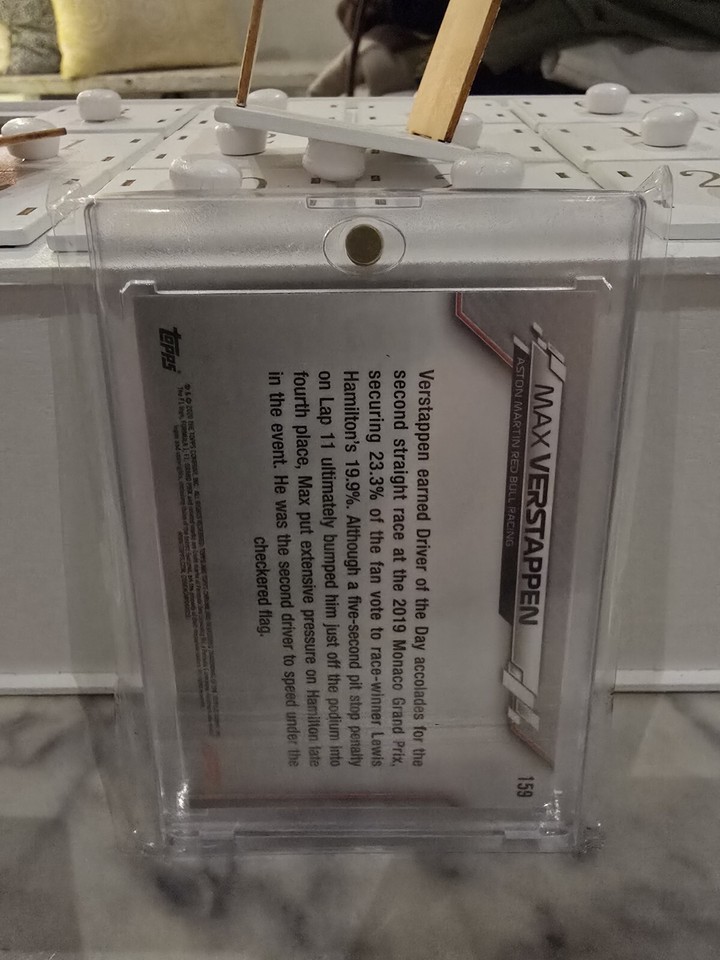 2020 Topps Chrome Charles LeClerc RC Portrait Error Card with Max ...