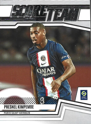 CARDS PANINI SCORE LIGUE 1 Cartes parallèles Score Team presnel ...