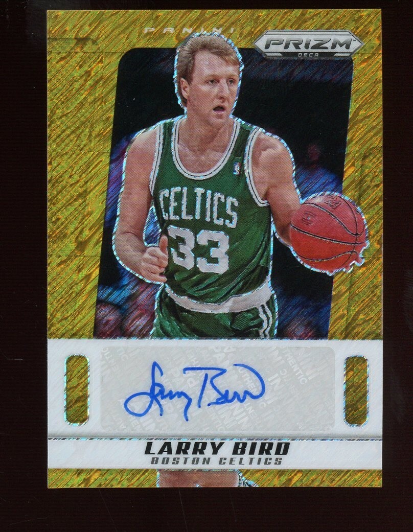 33 Legendary Larry Bird cards